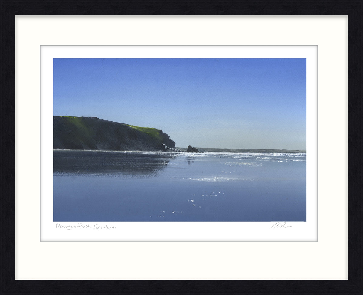 Mawgan Porth Sparkles Fine Art Print